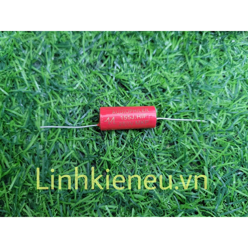 Tụ Audiophiler 1.5uF 400V 155J màu đỏ chính hãng (2 cái) | Shopee Việt Nam