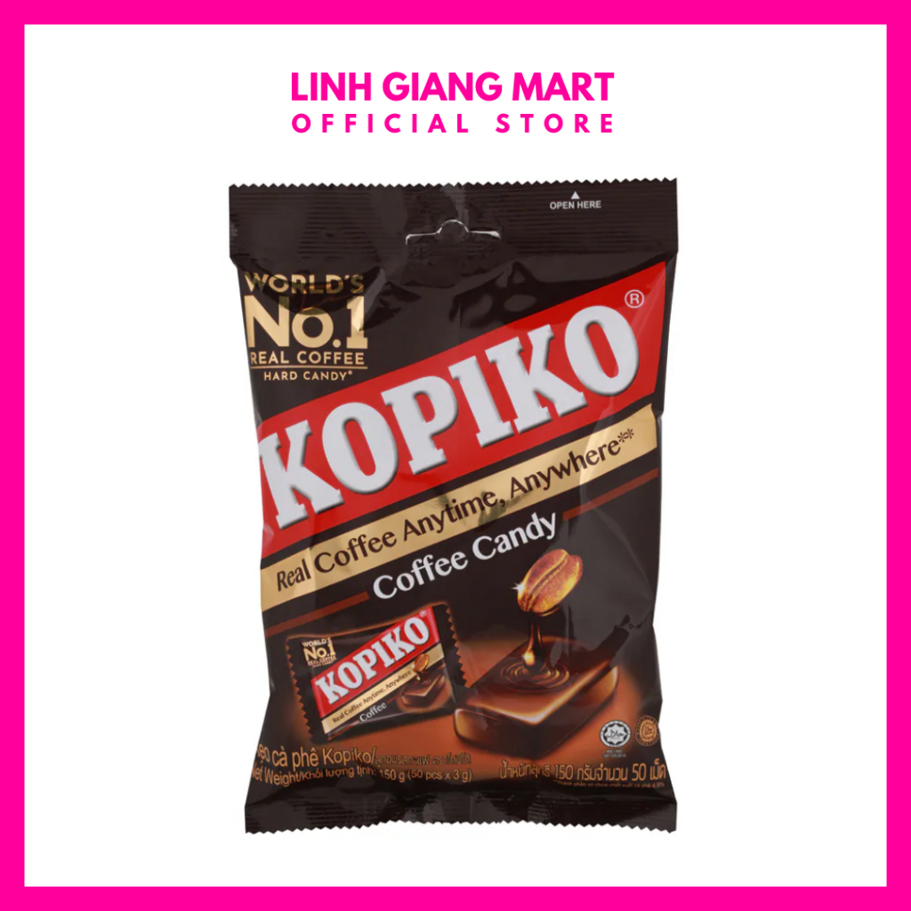 Kopiko Coffee Candy - Kẹo Cà Phê Indonesia - Gói 140g | Shopee Việt Nam