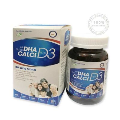 DHA CALCI D3 HP GOLD plus- Giúp bổ sung Canxi | Shopee Việt Nam