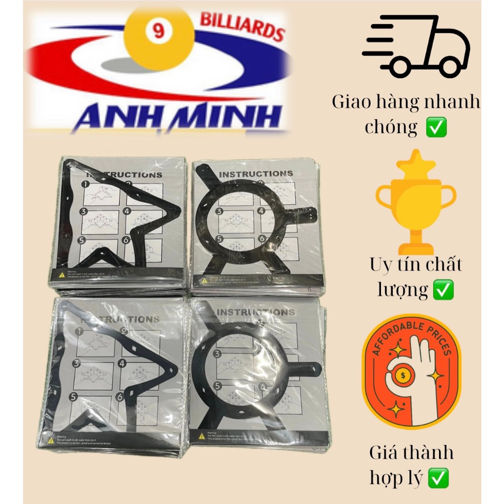 BỘ XẾP 9 BI BÀN BIDA POOL (LỖ) | Shopee Việt Nam
