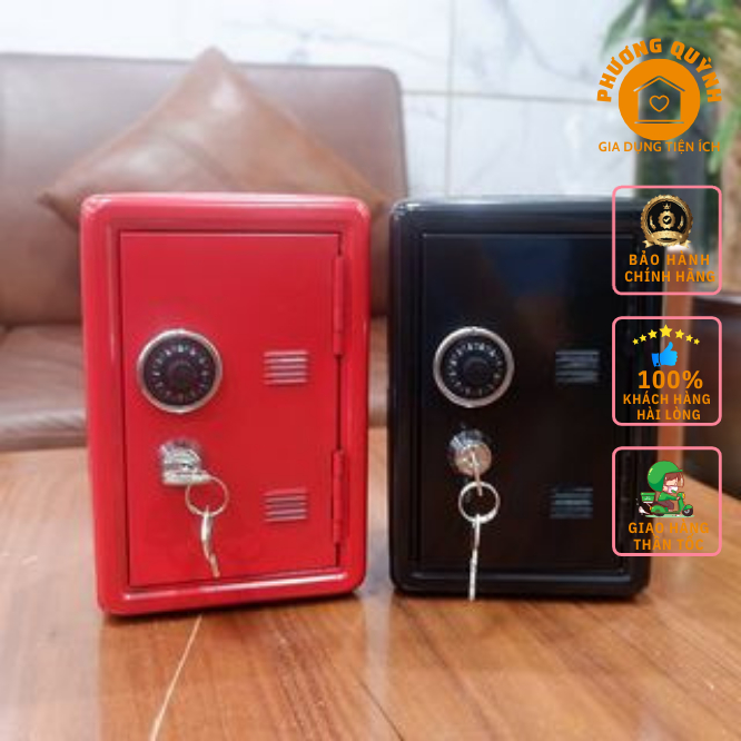 Két sắt mini có khe nhét tiền , két sắt khoá chìa ( CH-008 ),Két sắt ...