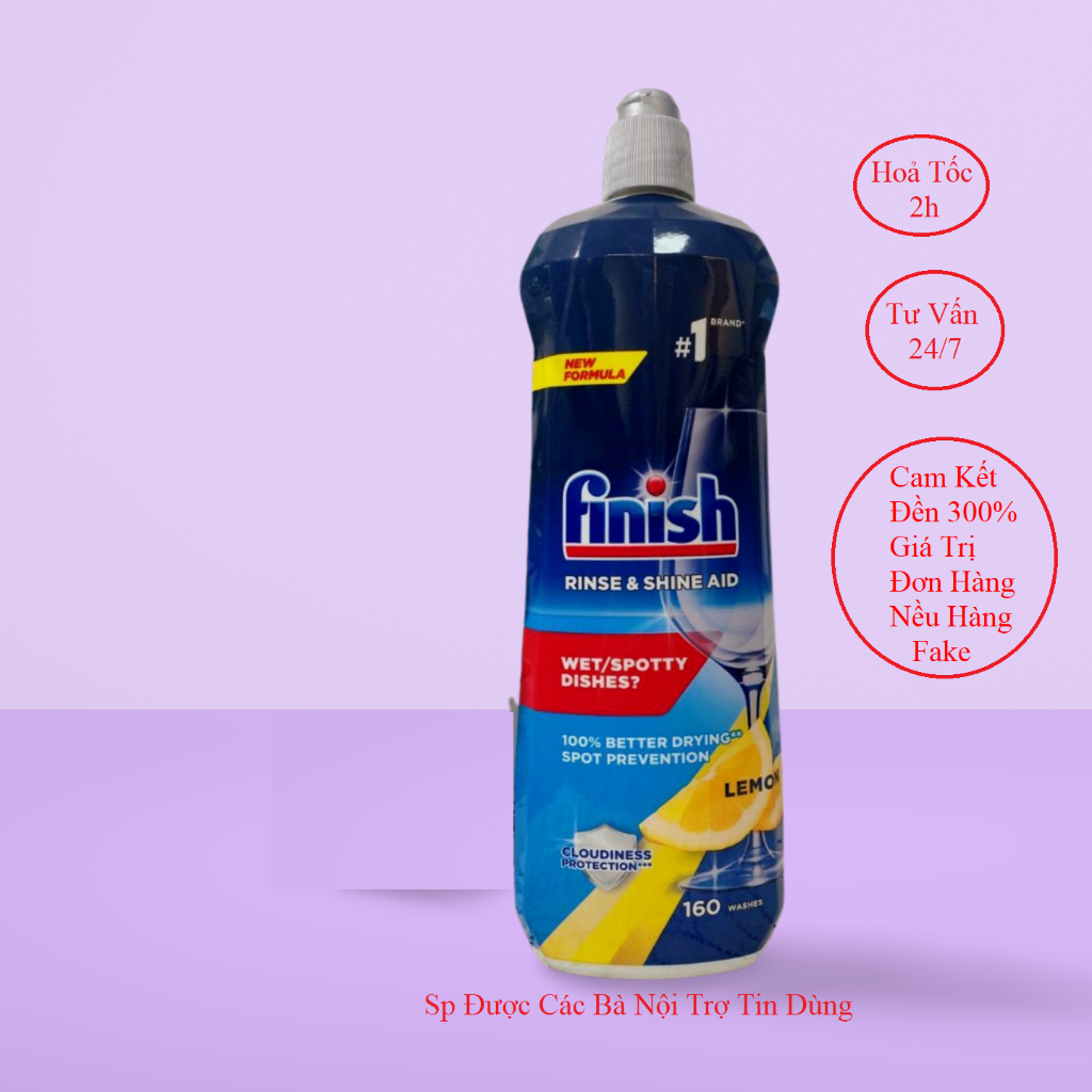 Nước rửa ly bát Finish 800ml | Shopee Việt Nam