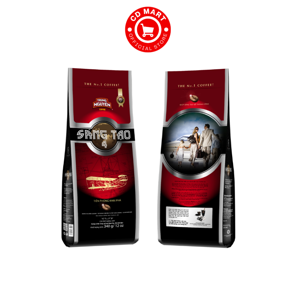 Cà phê Trung Nguyên Sáng Tạo 4 (340G) | Shopee Việt Nam