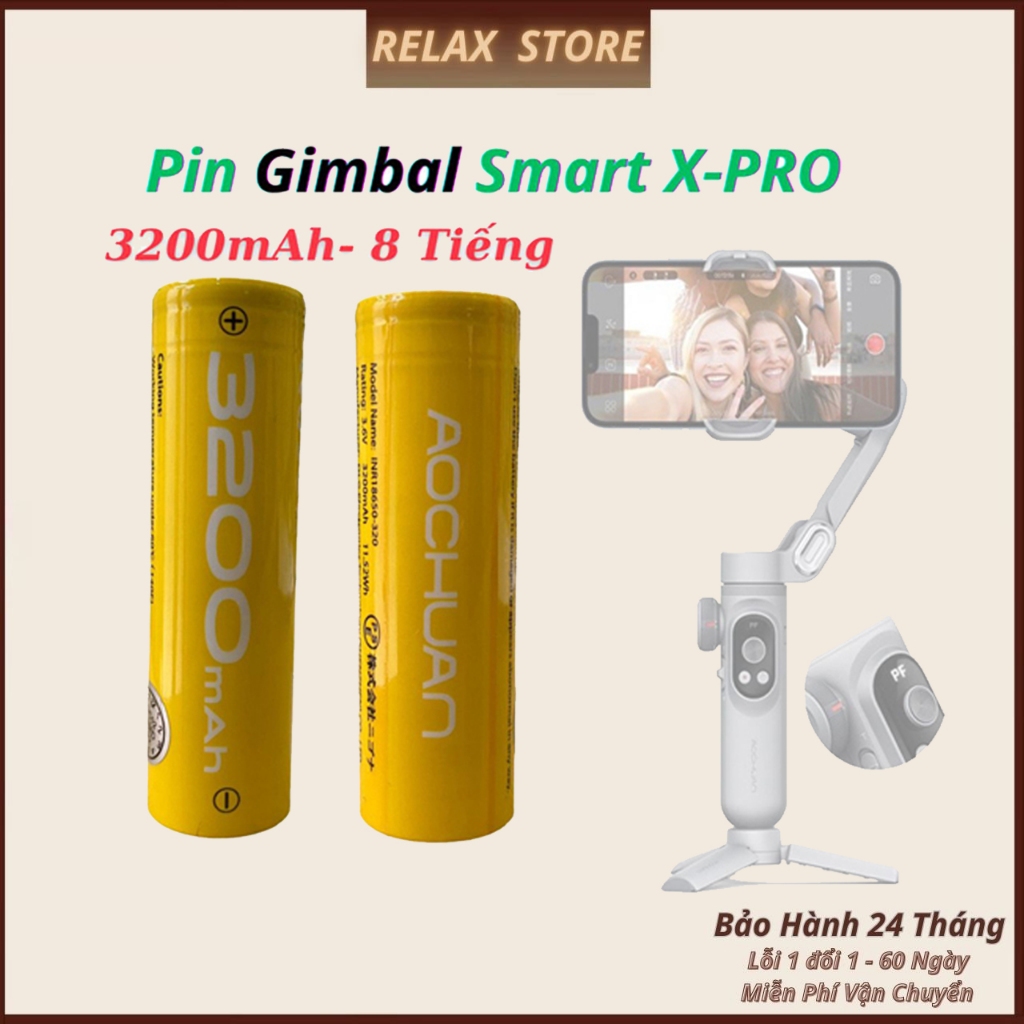 Pin dự phòng Gimbal Smart X Pro Chính Hãng AOCHUAN dung lượng 3200mAh ...