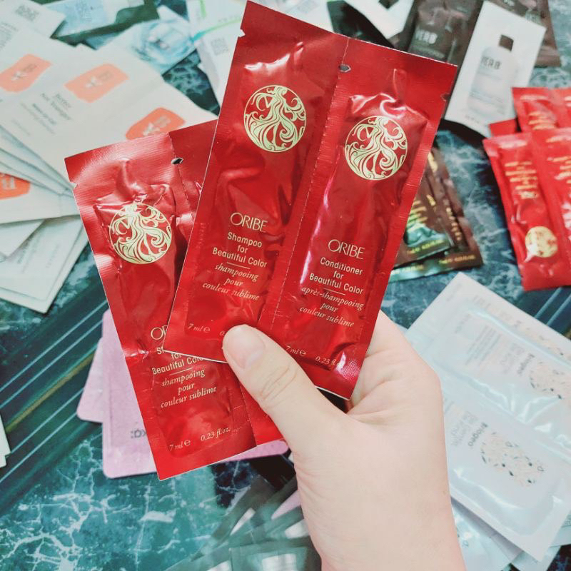sample - set dầu gội + xả Oribe for Beautiful Color | Shopee Việt Nam
