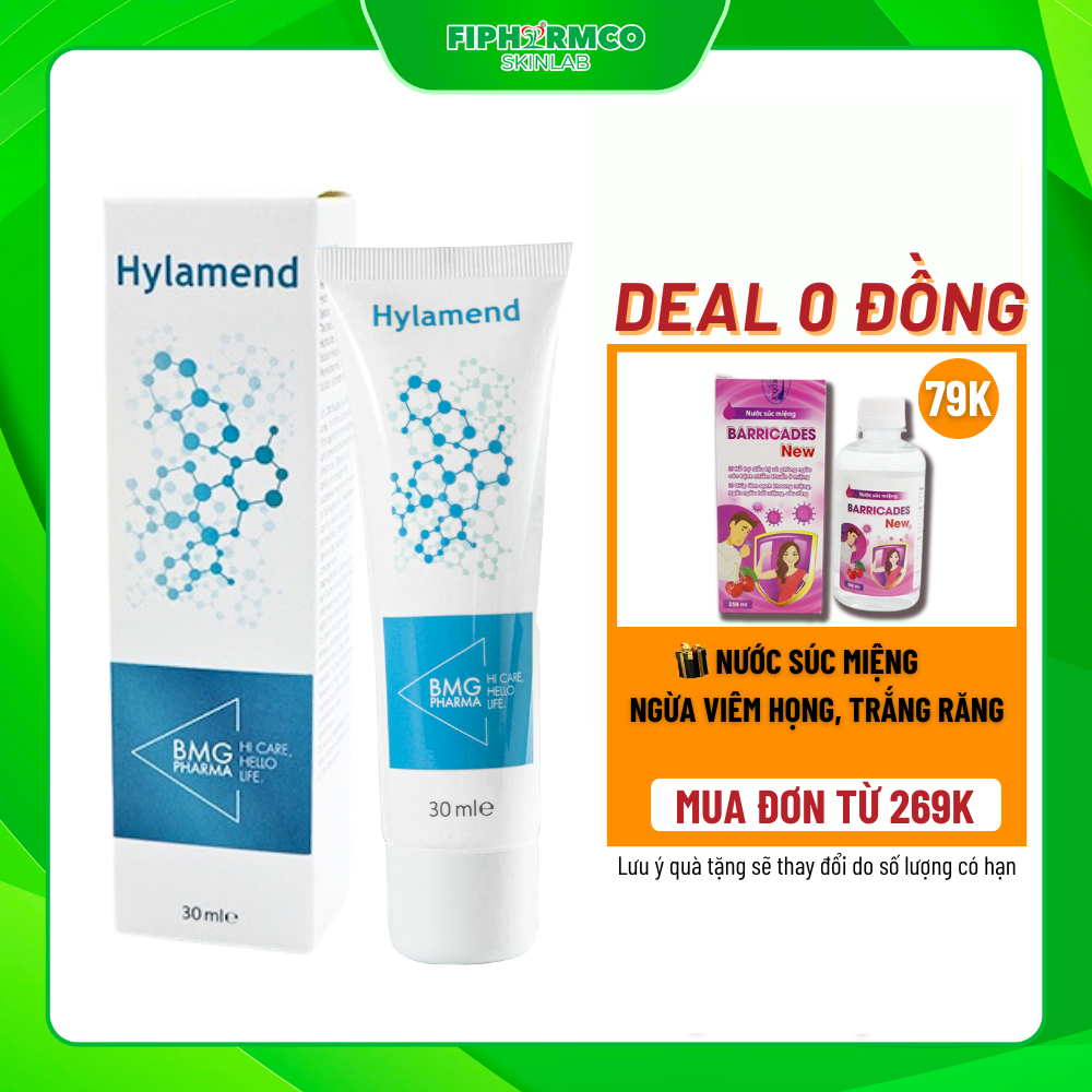 Hylamend Gel kem ngăn ngừa mụ.n trứng cá cải thiện và phục hồi da sau ...