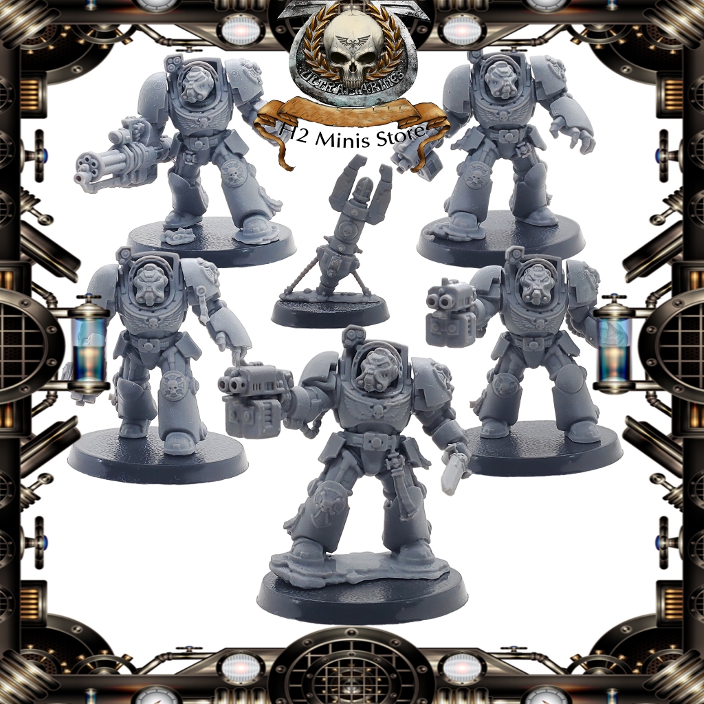 [Mô hình in 3D] Mô hình Warhammer Terminator Squad (Leviathan Edition ...
