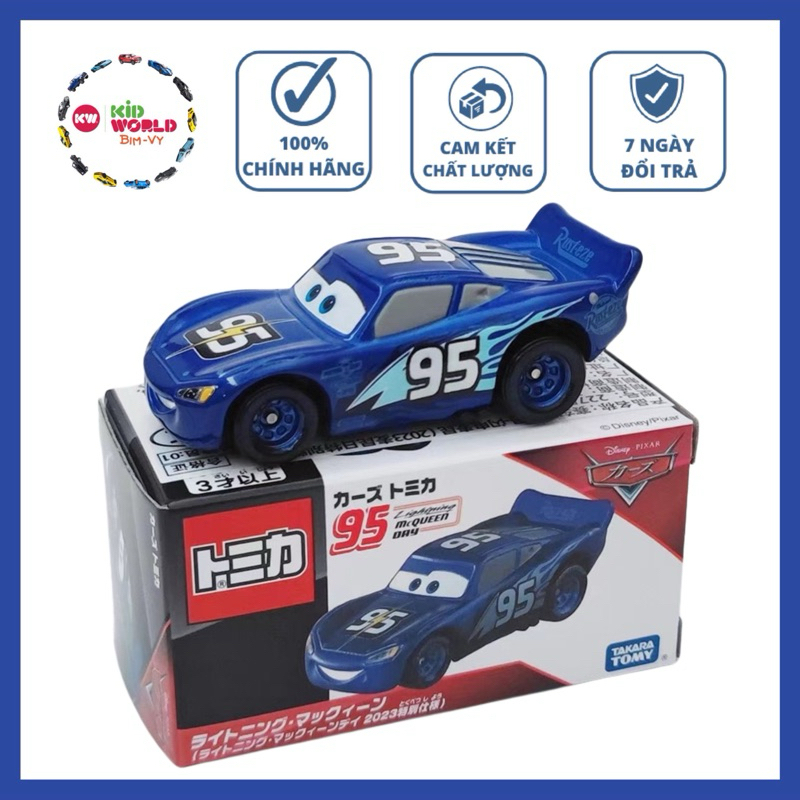 Xe mô hình Tomica Box Disney Pixar Cars Lightning McQueen Day 2023. MS ...