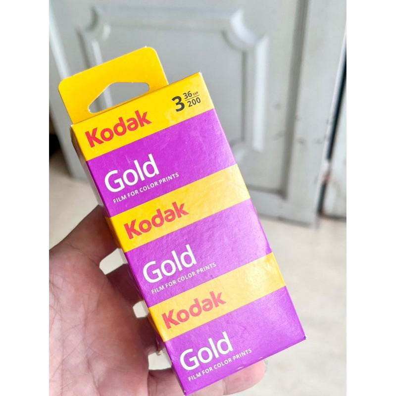 Combo pack 3 Kodak Gold 200 36exp date 01/2027 film 35mm | Shopee Việt Nam