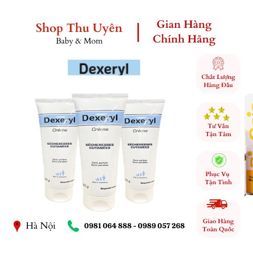 Kem Dưỡng Ẩm Dexeryl Cre'me Của Pháp Tuýp 50g | Shopee Việt Nam