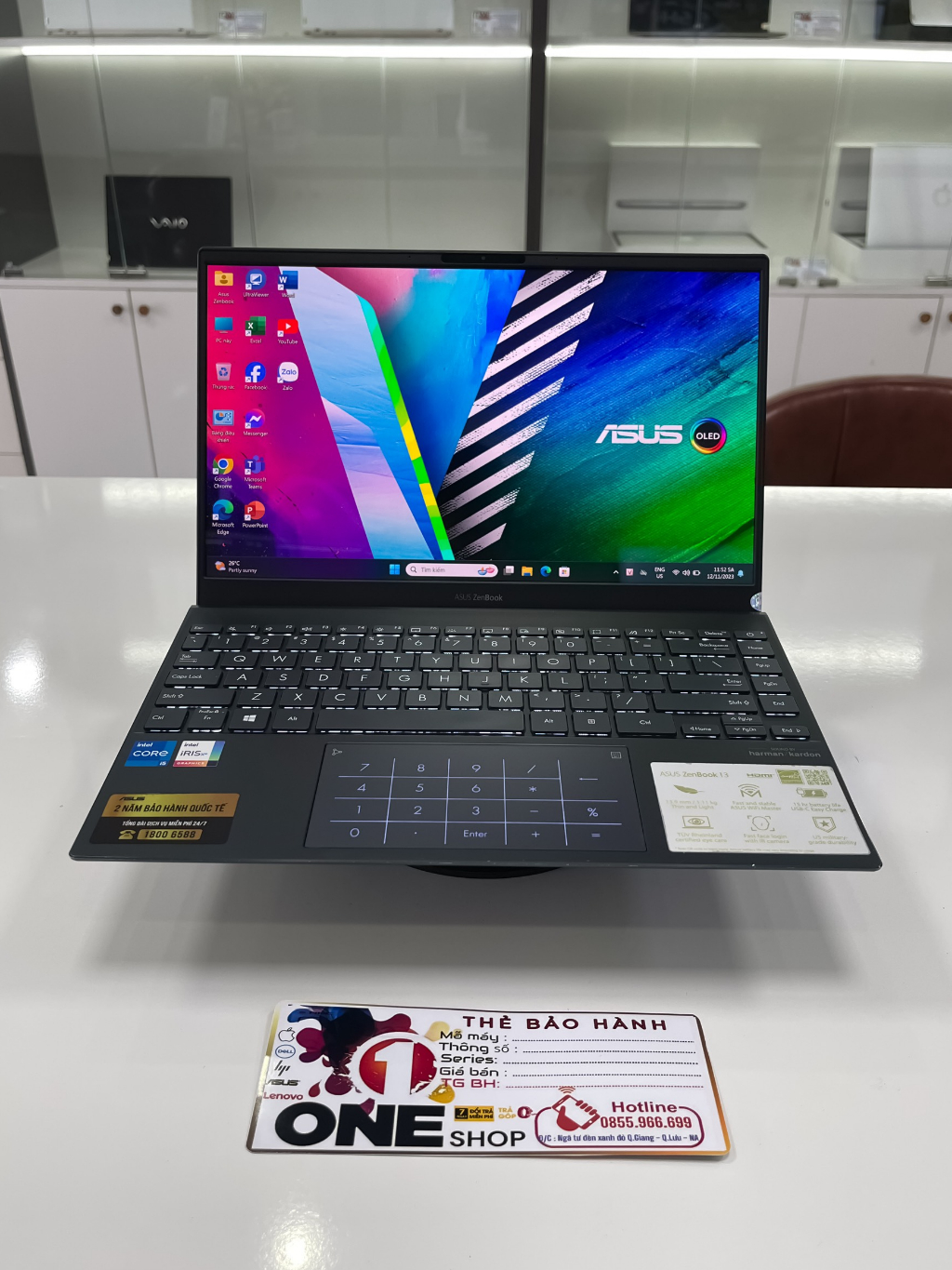 [Siêu Phẩm] Laptop Asus Zenbook UX325EA Core i5 1135G7/ Ram 8Gb/ SSD ...