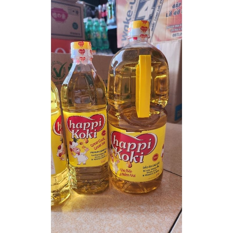 Dầu ăn Happy Koki | Shopee Việt Nam
