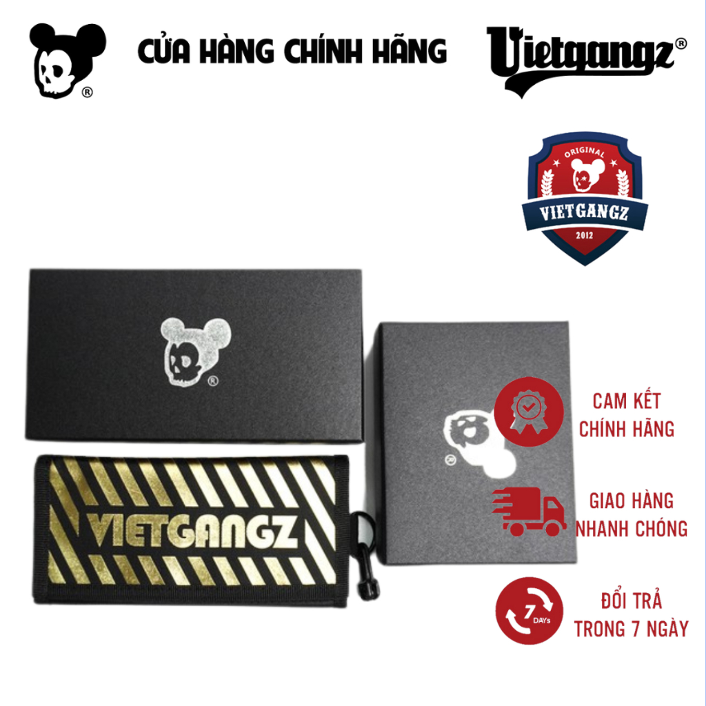VÍ GOLD XENO LONG WALLET VIETGANGZ | Shopee Việt Nam