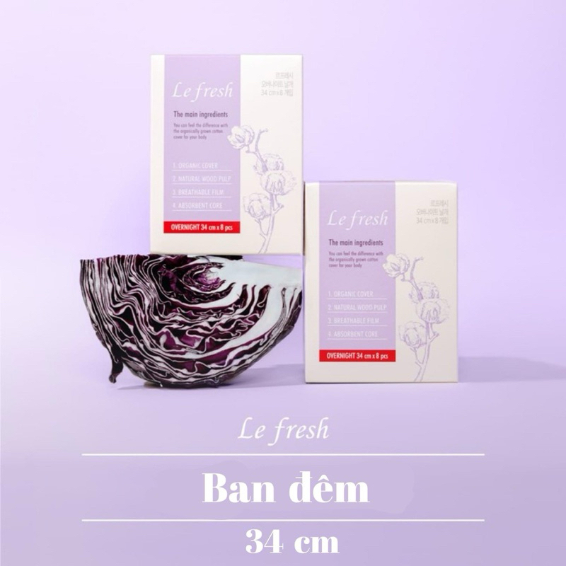 [CHÍNH HÃNG] BĂNG VỆ SINH NỘI ĐỊA HÀN NATURAL BLOSSOM LE FRESH THUẦN ...