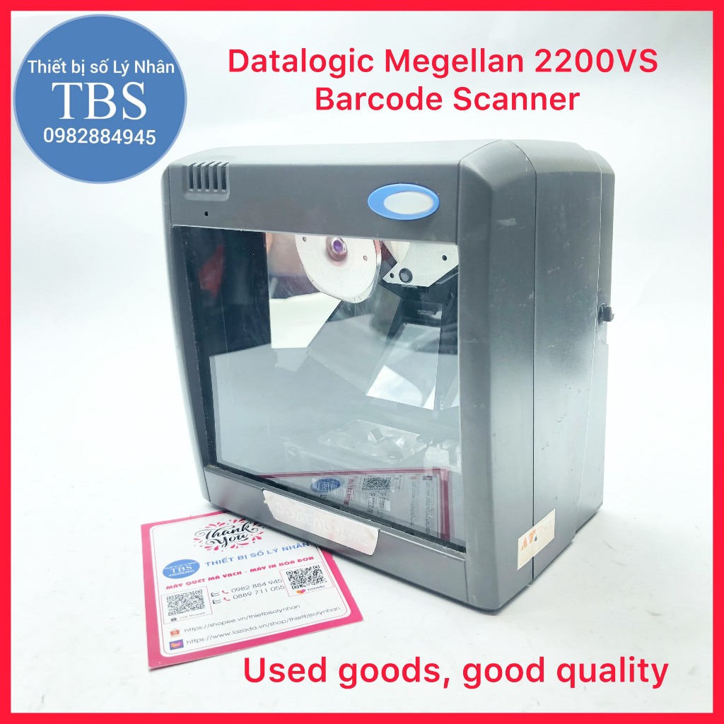 Datalogic Magellan 2200VS Barcode Scanner USB & RS-232 Over RJ-45 Mounting M619 (Used Goods ...