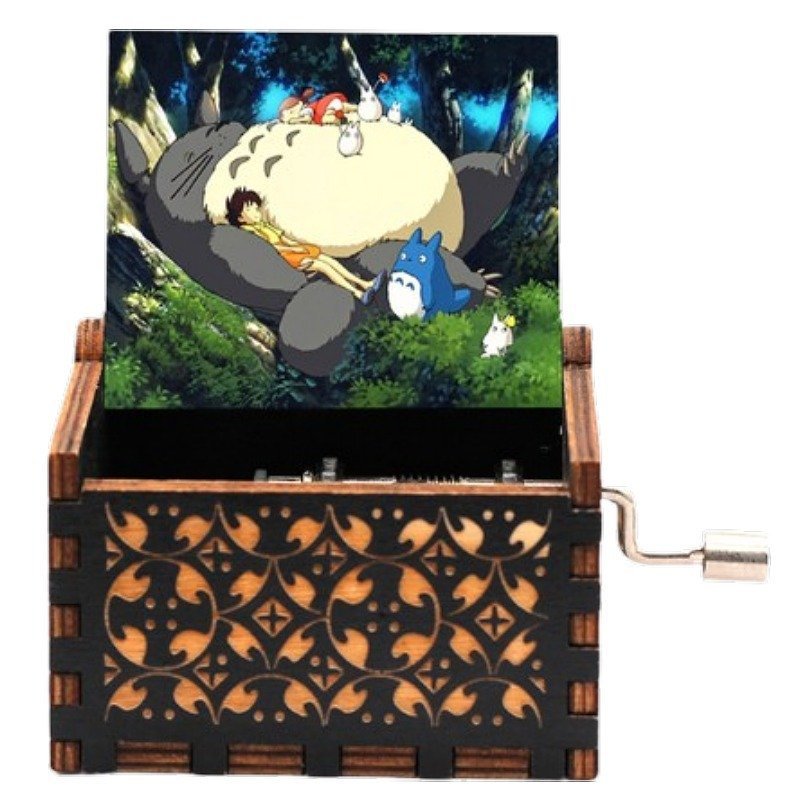 Music box - hộp nhạc gỗ mini in hình HÀNG XÓM CỦA TÔI LÀ TOTORO My ...