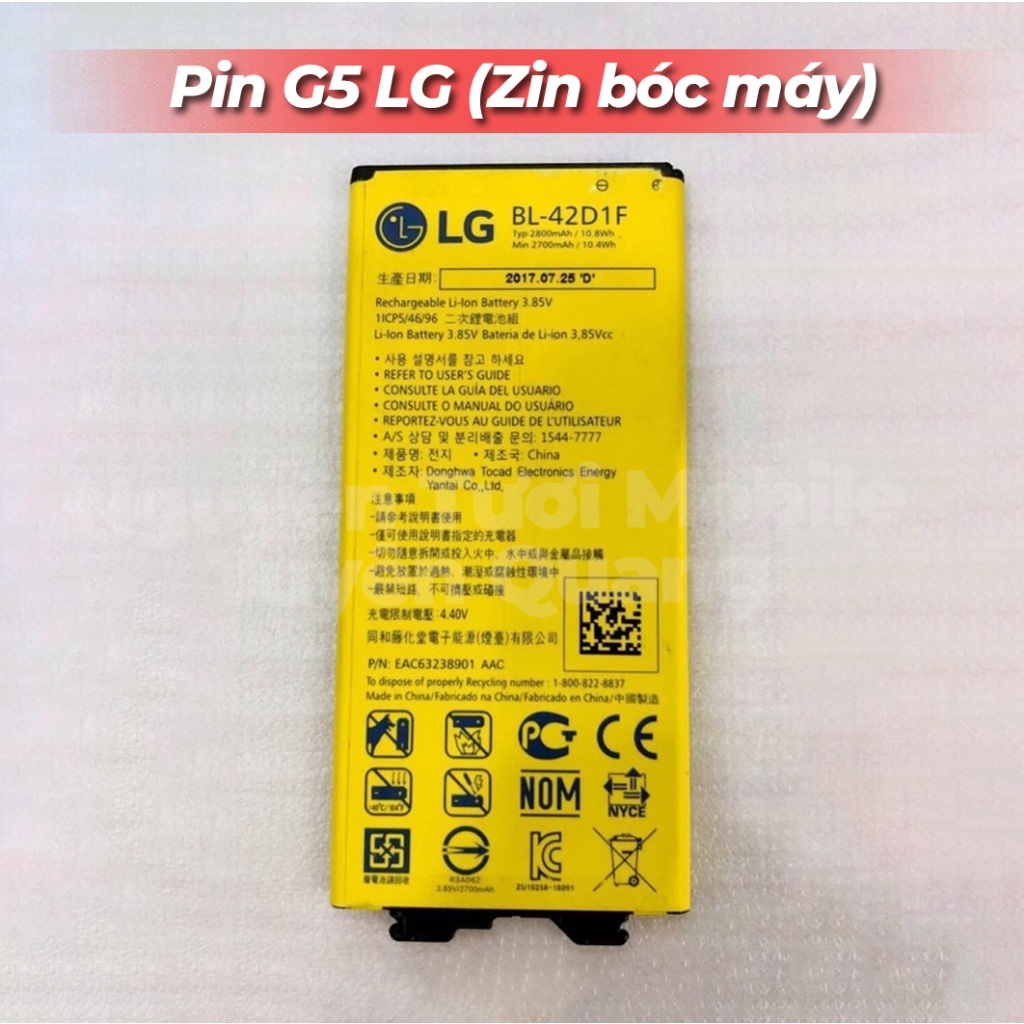 Pin G5 LG (Hàng bóc máy) | Shopee Việt Nam