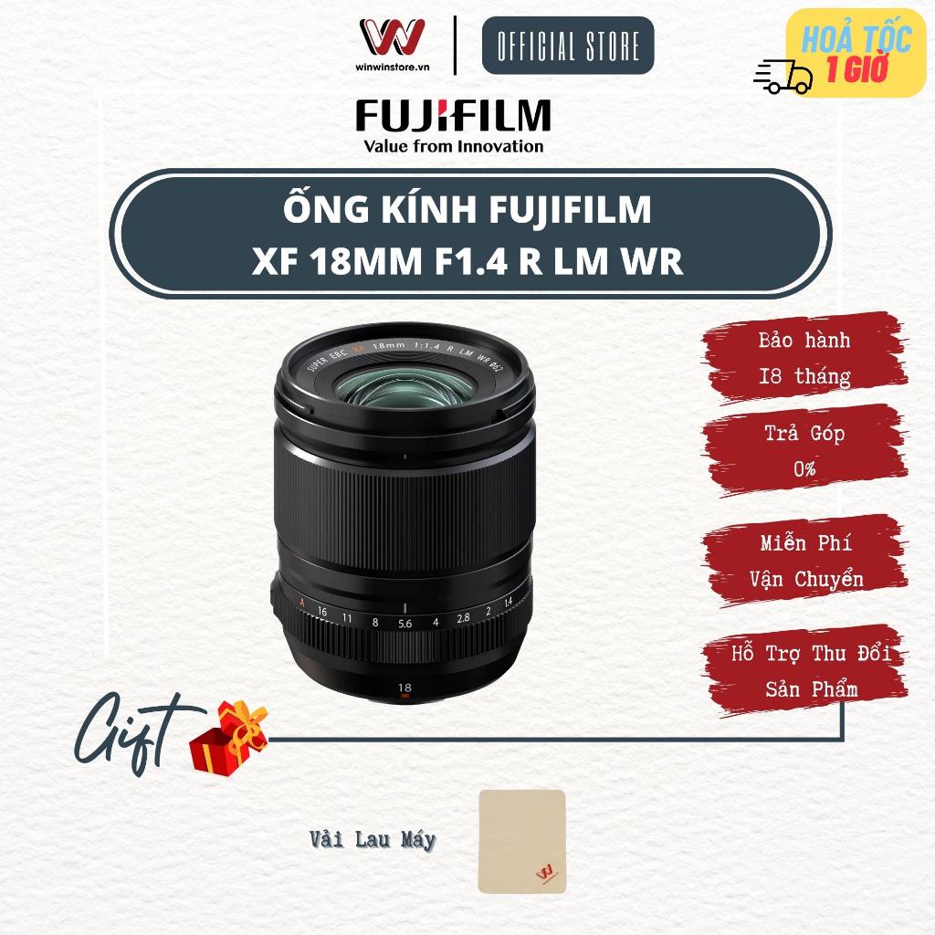 Ống kính Fujifillm XF 18mm l XF18mm l XF18 F1.4 R LM WR - Hàng Chính ...