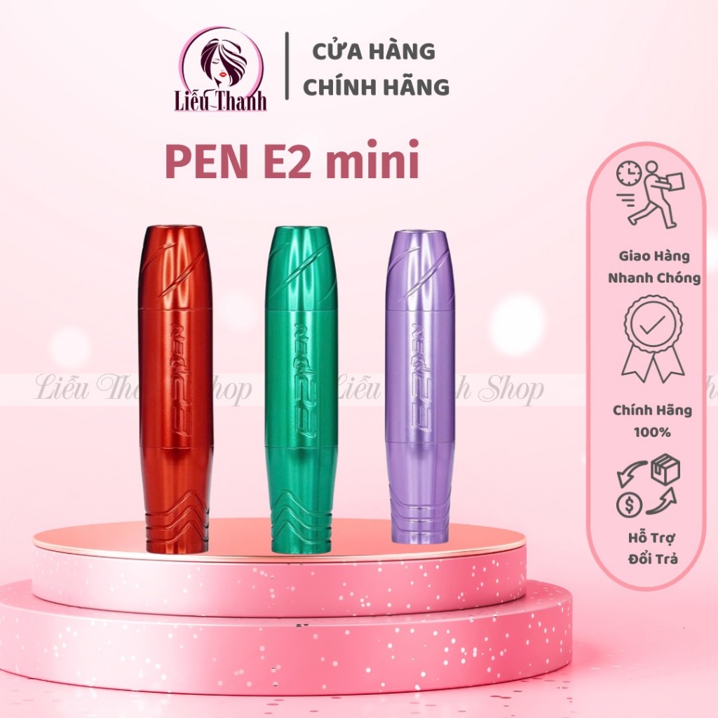 Máy Phun Xăm Thẩm Mĩ Pen E2 Mini Biến Áp Rồng, máy Pen nhỏ nhẹ số 1 ...