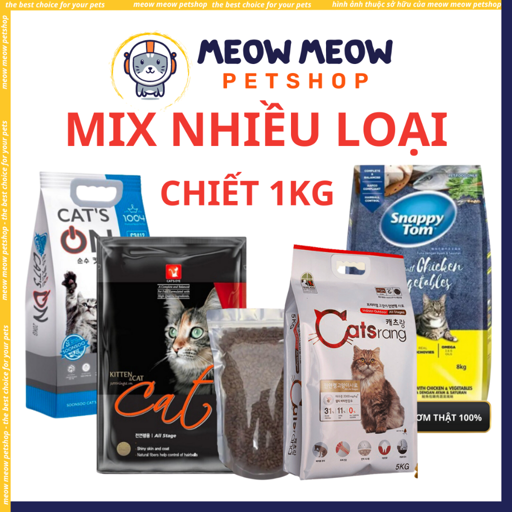 Hạt catsrang dinh dưỡng cho mèo | Thức ăn khô dinh dưỡng cho mèo. | Shopee Việt Nam