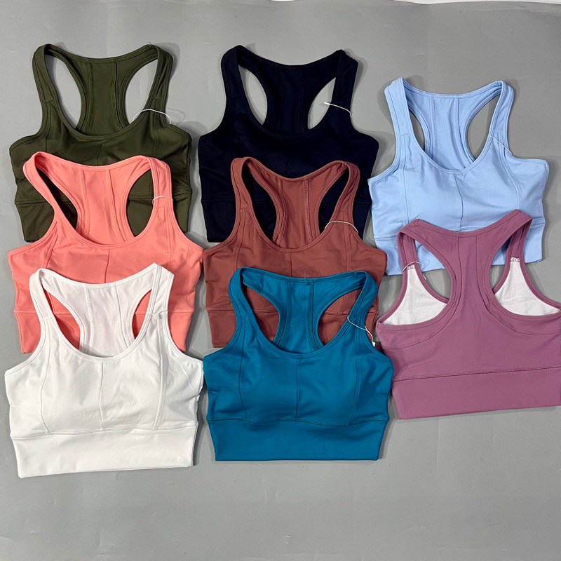 Áo Bra Thể Thao Tập Gym Yoga Nữ Vải Thun Co Dãn 4 Chiều CT1, Có Size ...