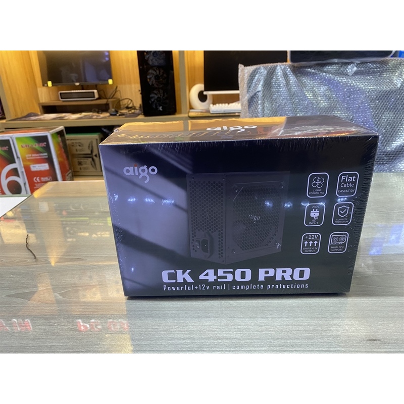 NGUỒN MÁY TÍNH AIGO CK450 PRO- 450W | Shopee Việt Nam