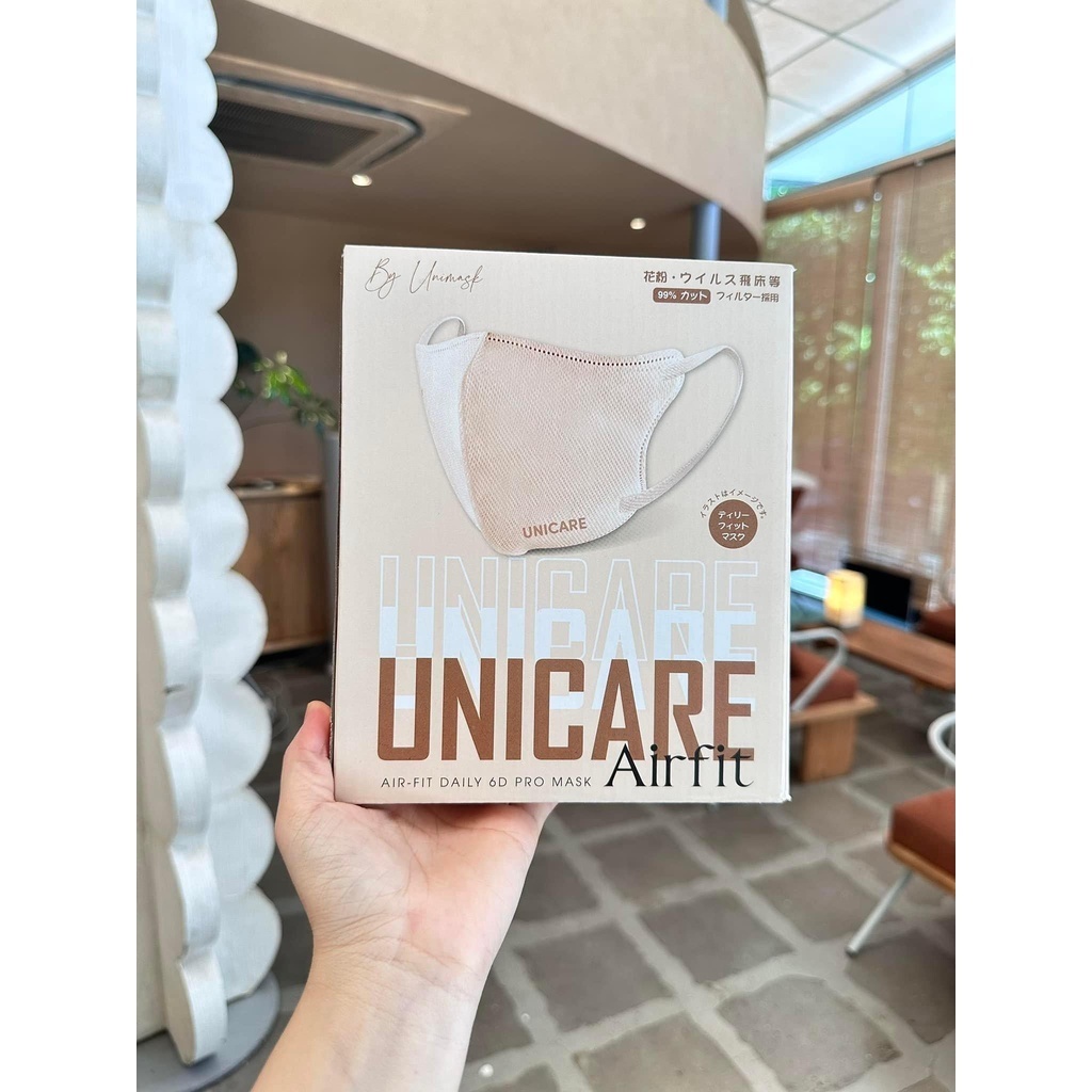 Khẩu trang 6D UNICARE thời trang ( 10 chiếc ) | Shopee Việt Nam