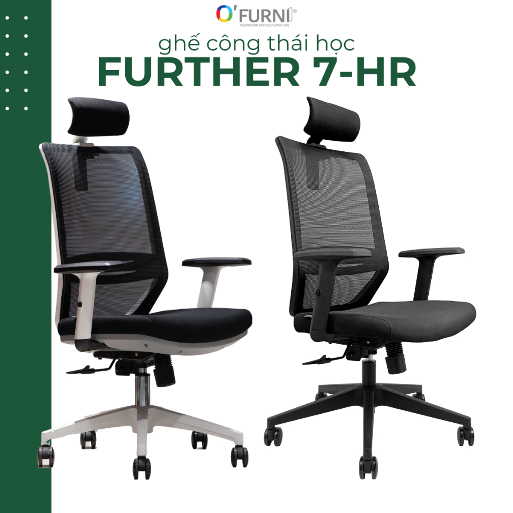 OFURNI - Ghế công thái học Further 7W-HR | Shopee Việt Nam