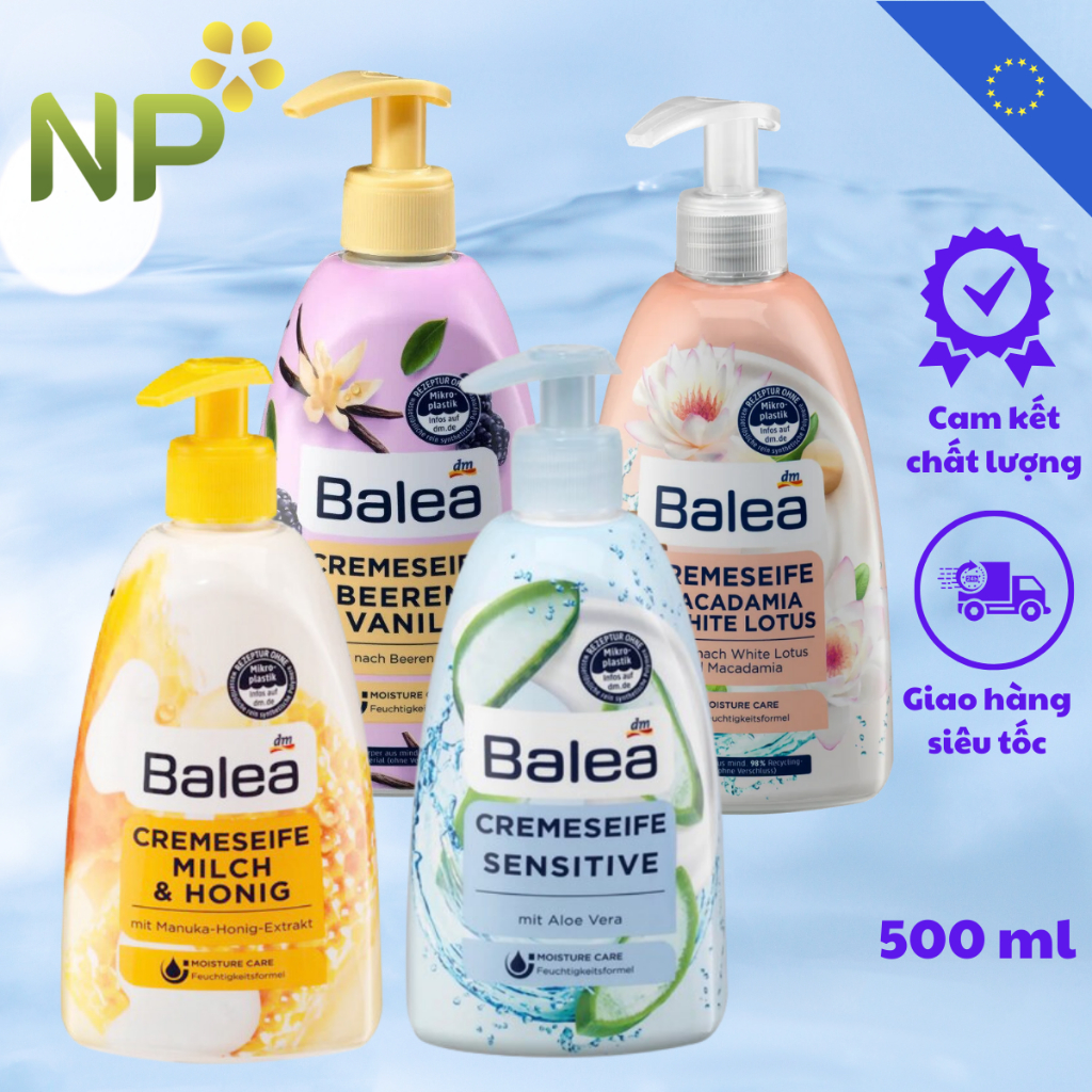 Nước Rửa Tay Balea 500ml Loại Sạch Vi Khuẩn Bảo Vệ Da Tay - Hàng Nội Địa Đức Chính Hãng | Shopee ...