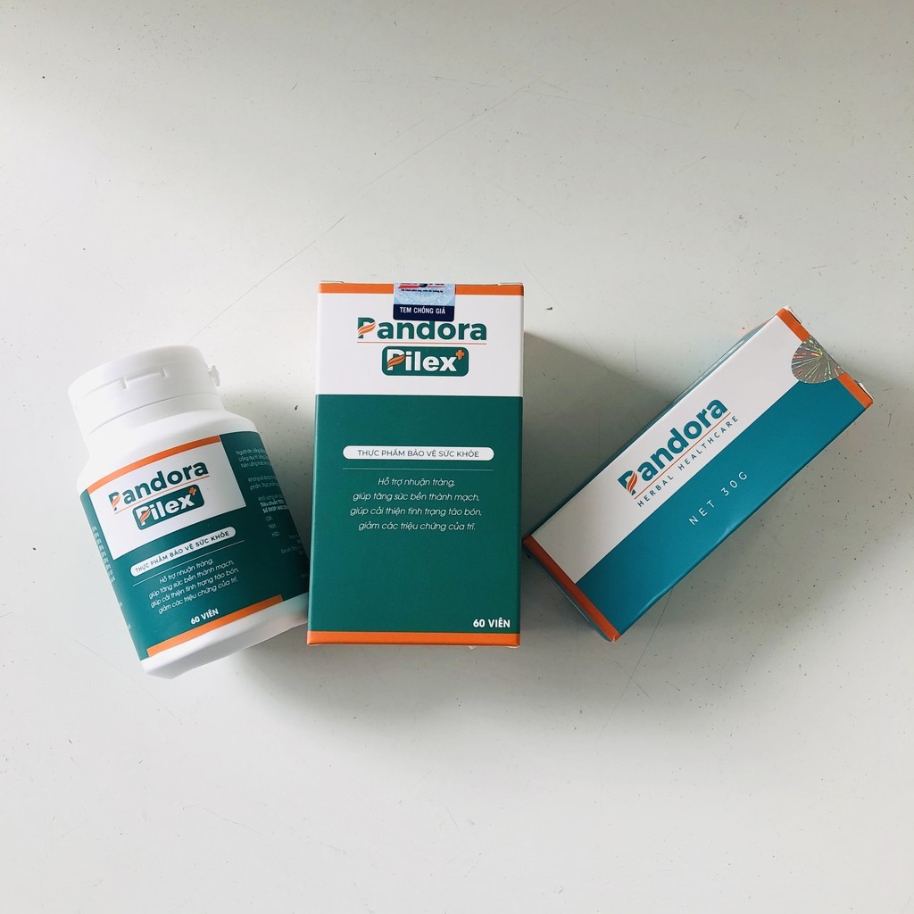Viên Uống Teo Trĩ Pandora Pilex - Hộp 60 Viên | Shopee Việt Nam