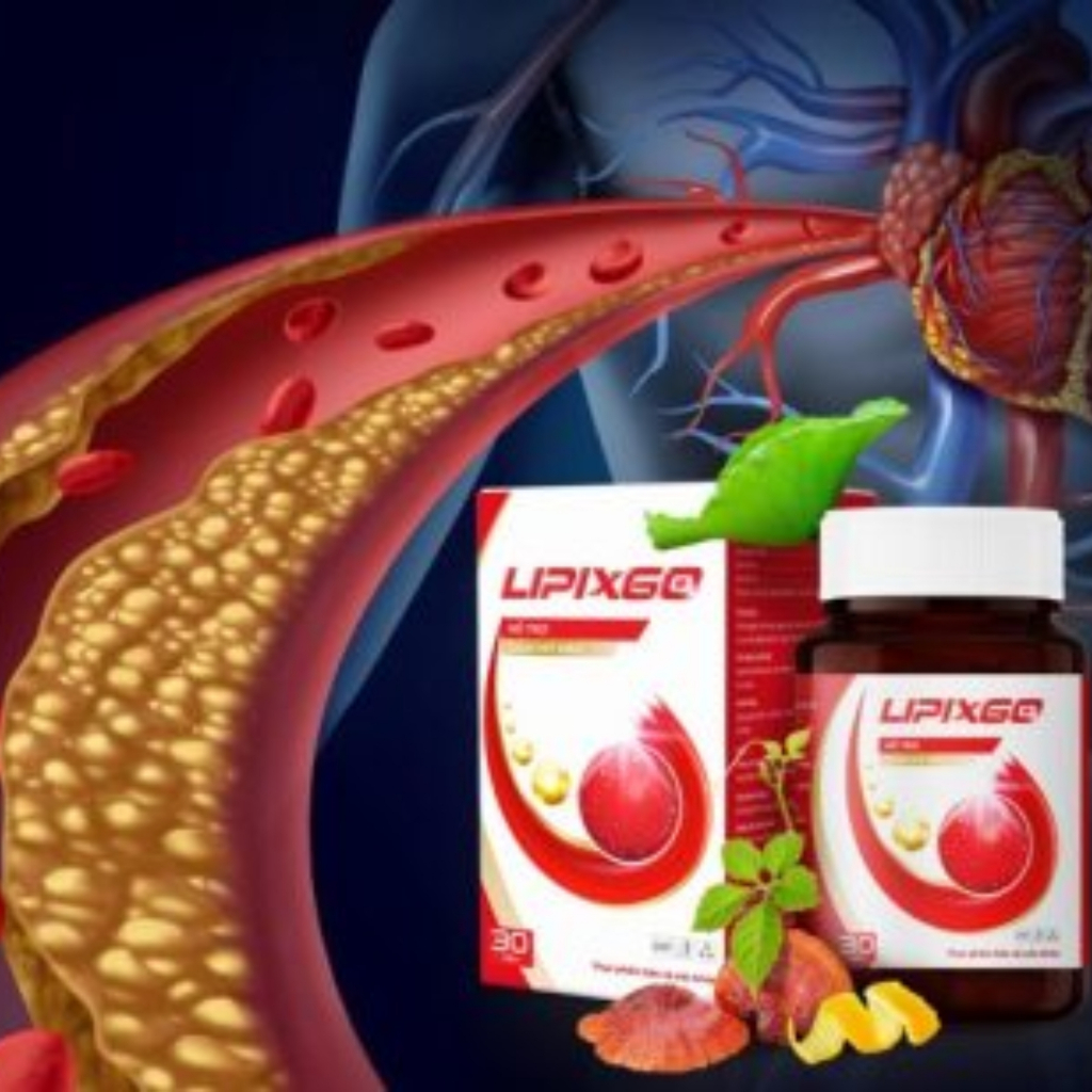 LIPIXGO - Hỗ Trợ Giảm Mỡ Máu - Hộp 30 Viên - Coastline_Care | Shopee ...