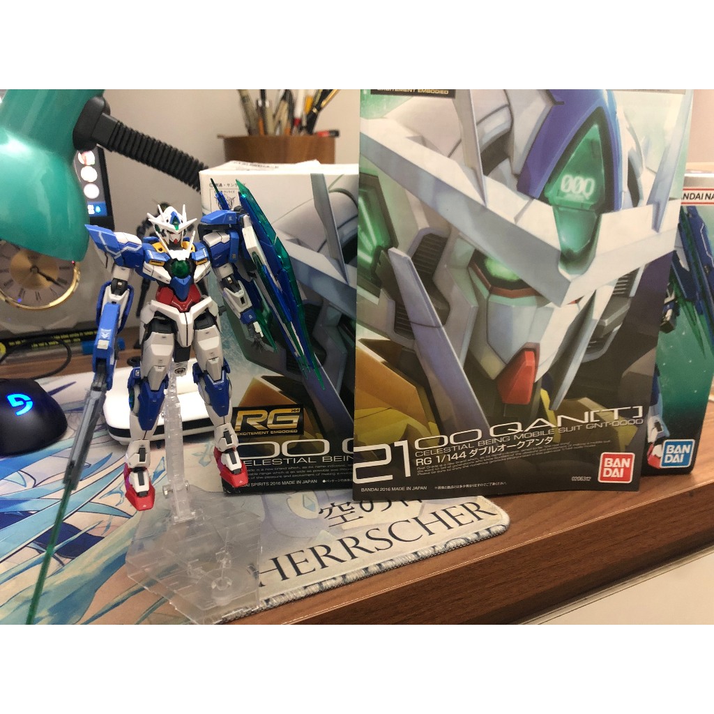 Mô hình gundam Rg 00 quant bandai 2nd ( mua tặng kèm base lẻ) | Shopee ...