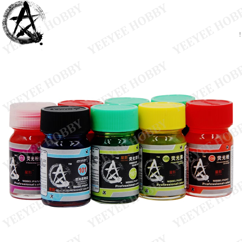 SƠN MÔ HÌNH SUNIN7 - CLEAR FLUORESCENT SERIES MÀU HUỲNH QUANG TRONG ...