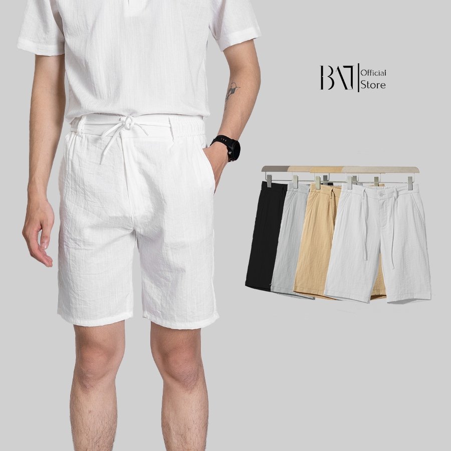 Quần short đũi nam BAT STORE chất đũi tổng hợp thoáng mát dáng trẻ ...
