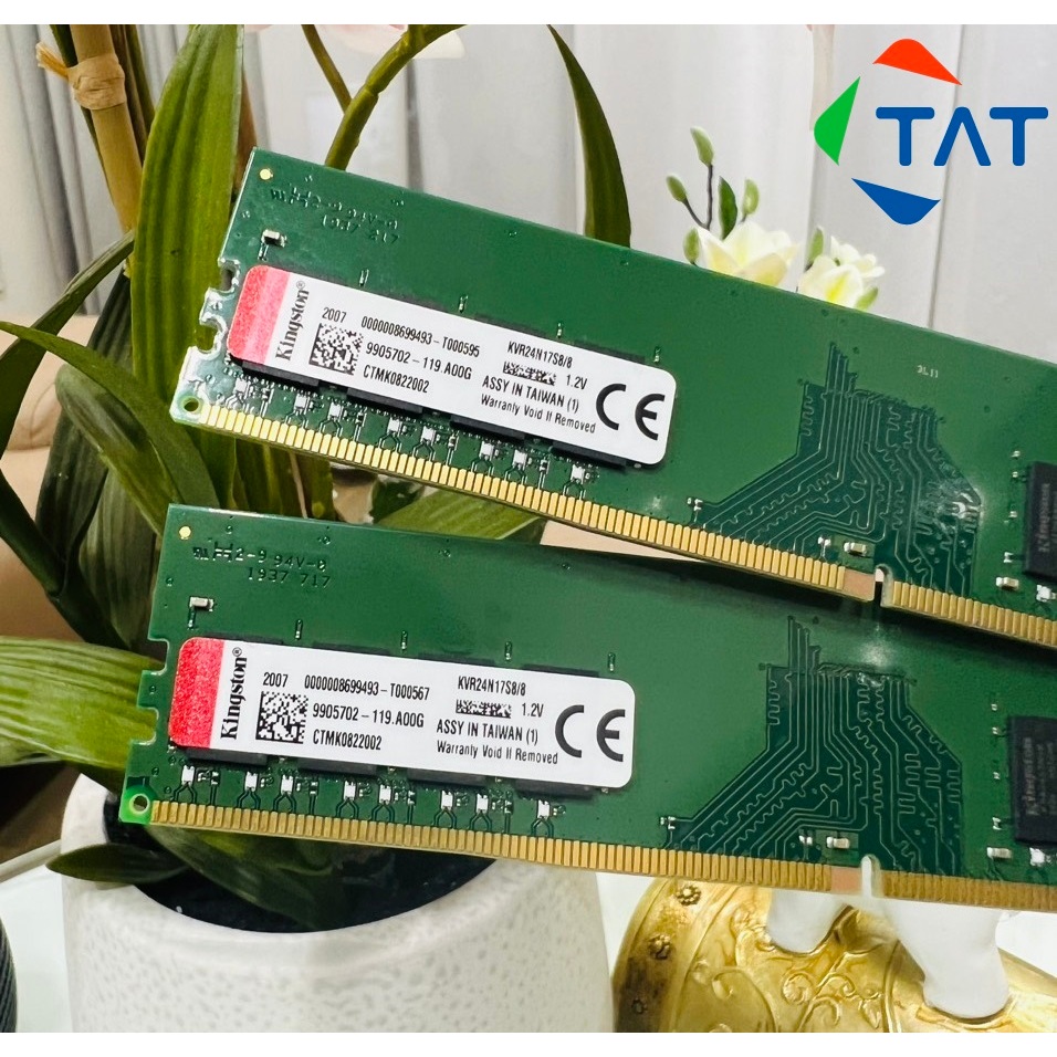 Ram PC 8GB DDR4 Bus 2133 2400 2666 3200Mhz Kingston Chính Hãng - Bảo hành 3 năm 1 đổi 1 | Shopee ...