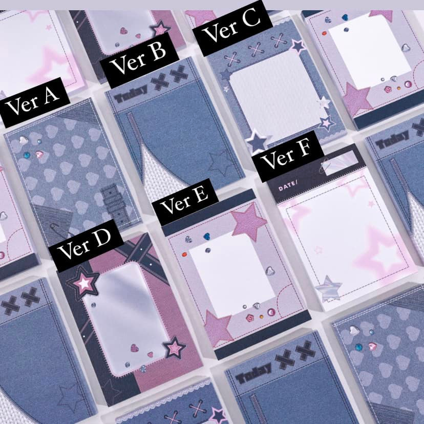 GIẤY NOTE XÉ Y2K PACK 80 TỜ, giấy note xé y2k phong cách vintage, giất ...