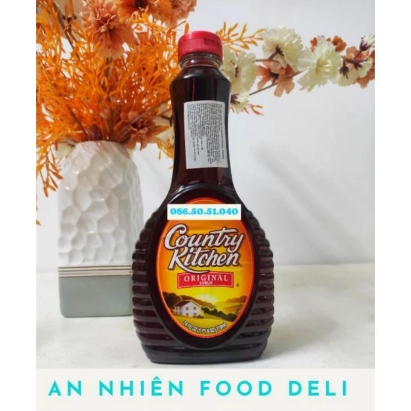 Maple Syrup Xi Rô Country Kitchen Orignal Chai 710ml | Shopee Việt Nam