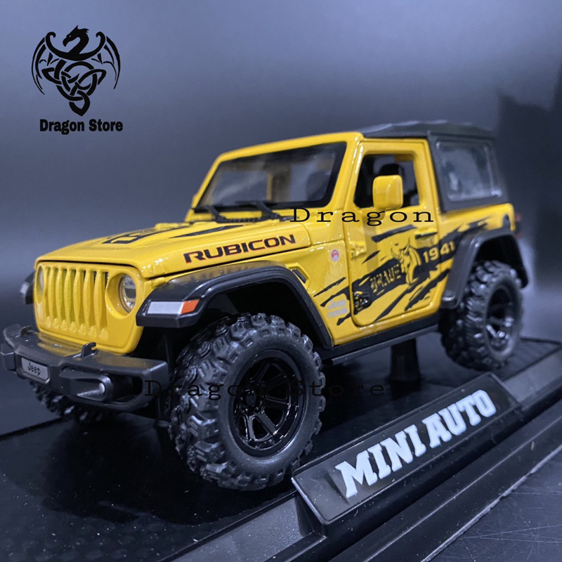 Mô hình xe ô tô hợp kim Jeep Rubicon 1941 tỉ lệ 1:32 bằng kim loại, có đèn, âm thanh | Shopee ...