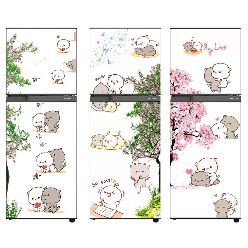 Decal dán trang trí tủ lạnh | Shopee Việt Nam