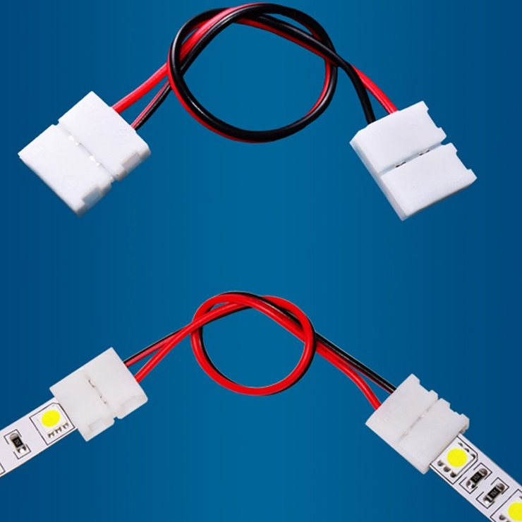 Kẹp nối không hàn, nối nhanh mạch Led 2P 10mm dùng cho Led 2835, 5050... đơn sắc | Shopee Việt Nam