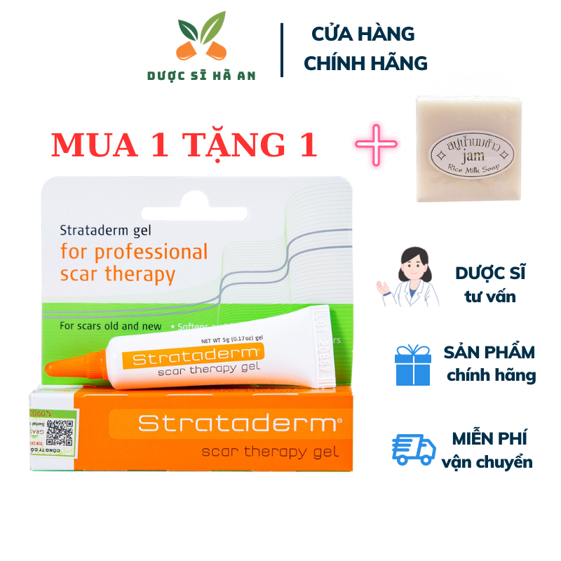 Strataderm chính hãng 5g 10g 20g, gel Strataderm chăm sóc sẹo của ...