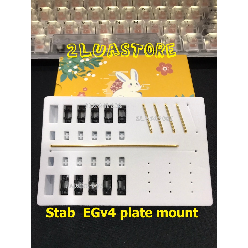 Bộ Stab EverGlide V4 Plate Mount Stabilizer | Stabilizer Egv4 Eg V4 cho ...