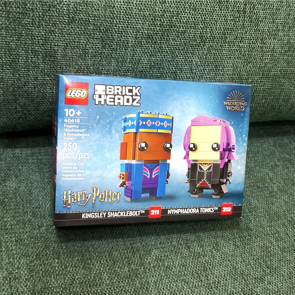 [Lego BrickHeadz] 40618 Kingsley Shacklebolt và Nymphadora Tonks ...
