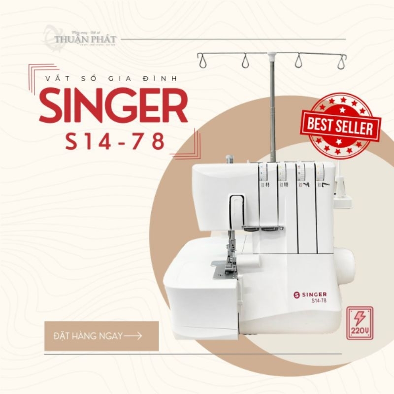 KIM CỦA MÁY VẮT SỔ SINGER S14-78 | Shopee Việt Nam