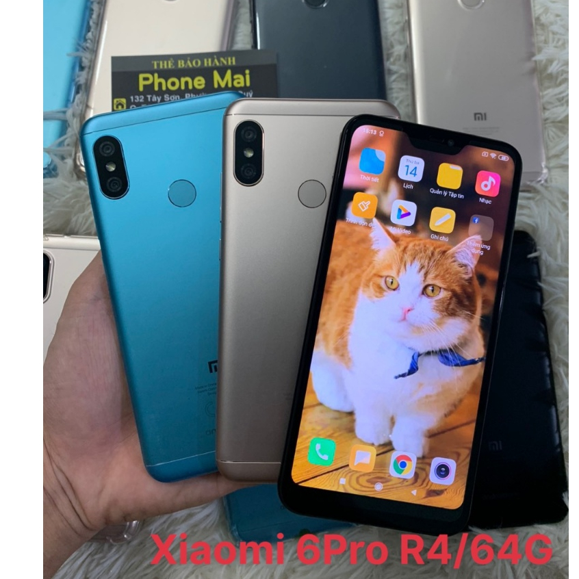 Điện thoại Xiaomi Redmi 6 Pro Ram 4G/64gb Chip Snapdragon 625 - CÓ VÂN ...