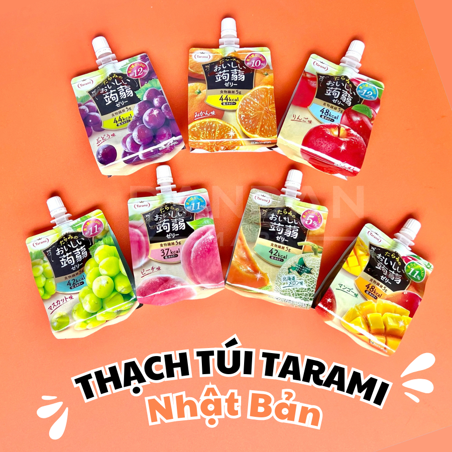 Thạch Túi Trái Cây Tarami Nhật Bản 150G | Shopee Việt Nam