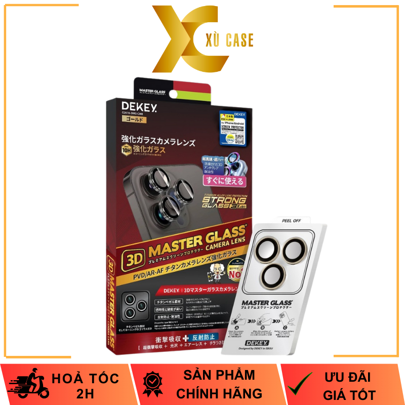 Lens camera Dekey Nhật Bản Chính Hãng Cao Cấp cho iP 14 Pro/ 14 Pro Max ...