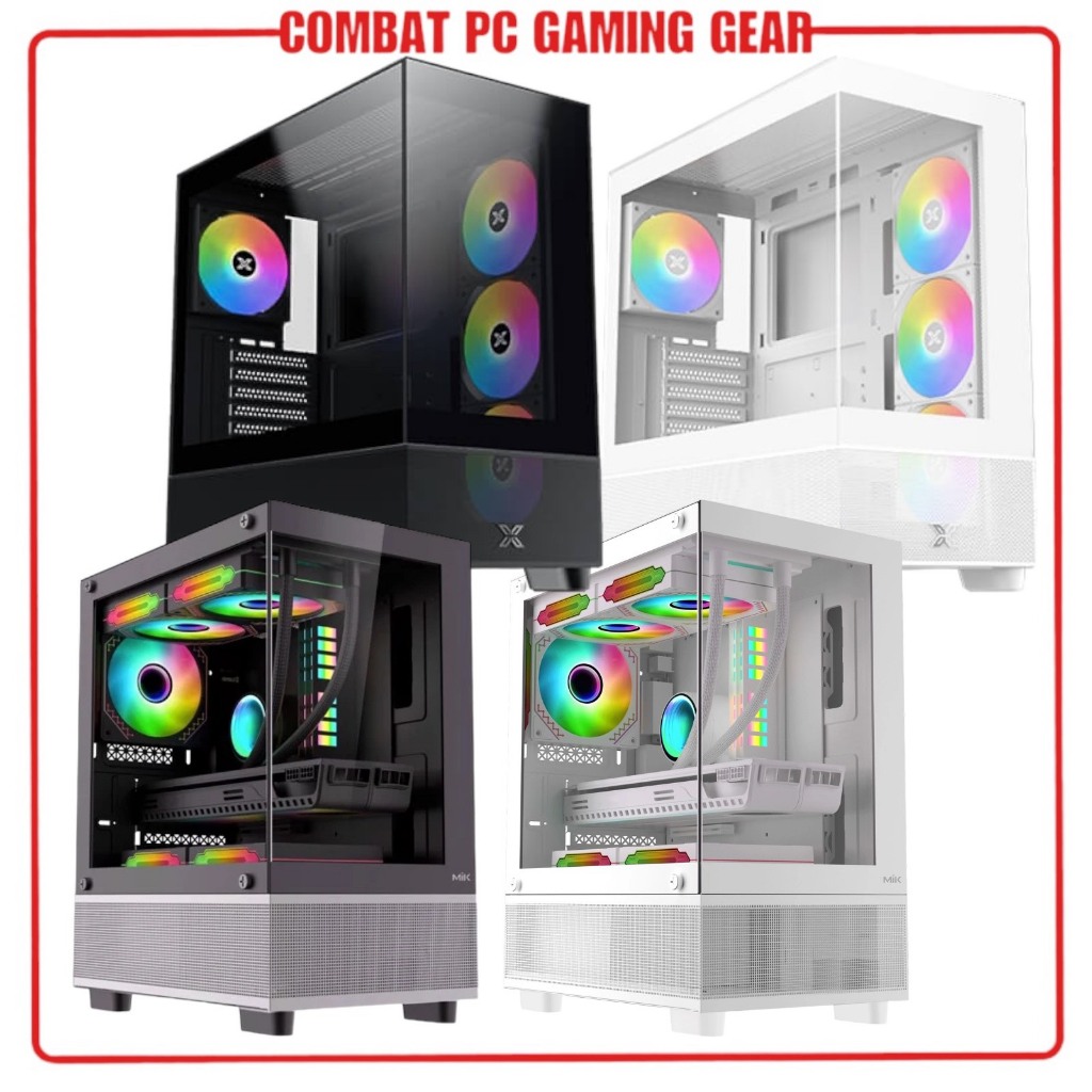 [HOT] Case Máy Tính MIK Aether Black/White | Case Máy Tính Xigmatek ...