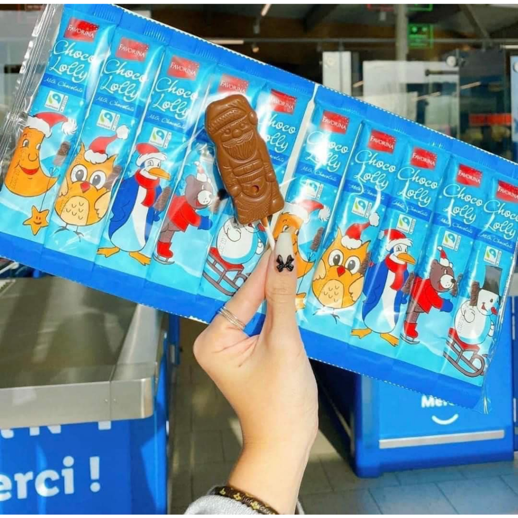Socola Choco Lolly Favorina Pháp 10 thanh (15gr*10) | Shopee Việt Nam