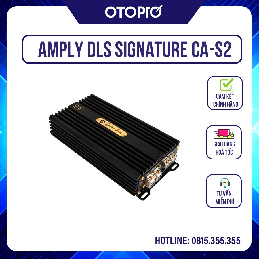 Amply DLS 2 kênh CA-S2 - Amply xe hơi hàng cao cấp của Thuỵ Điện | Shopee Việt Nam